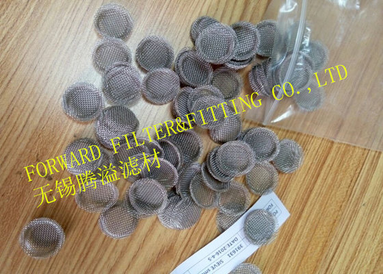 High Strength Stainless Steel Woven Wire Mesh Filter Screen Cap / Accessories