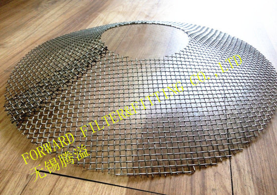 Mesh Cap / Cover Ring Epoxy Coated Wire Mesh Sus304 Stainless Steel