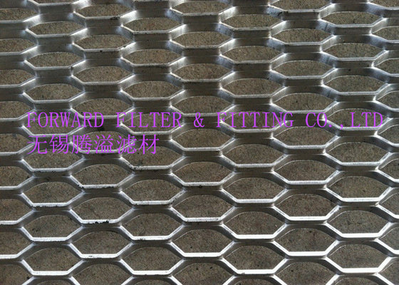 Protection Stretch Expanded Metal Mesh Carbon Steel / Ss304 For Filtration