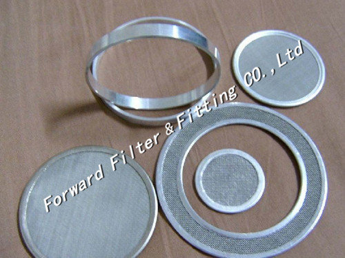 Package Edge Mesh / Disc Wire Mesh Filter For Architectural Filter