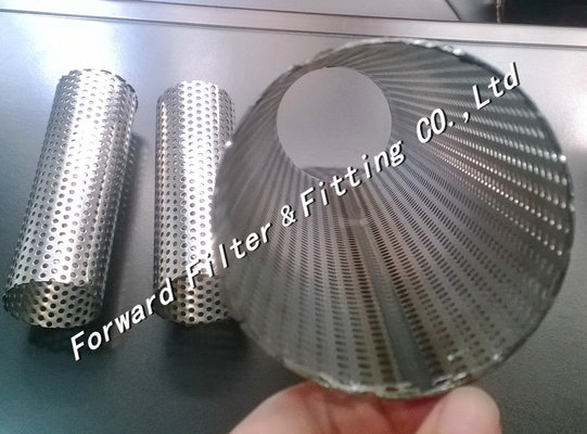316L / 304 Stainless Steel Punching Pipes For Automobile / Motorcycle Silencers