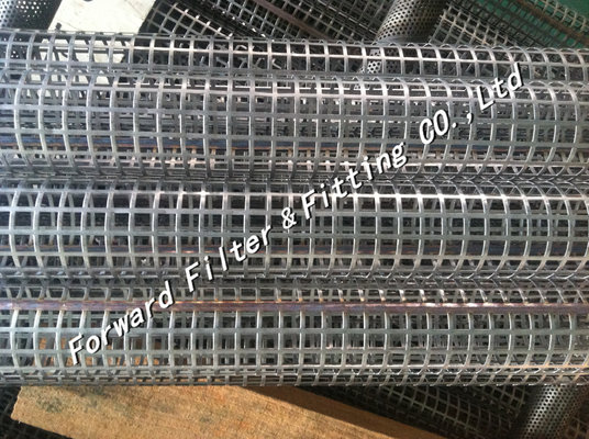 Standard Longitudinal Welded Stainless Steel Perforated Sheet Metal Customized