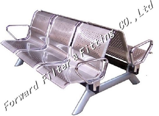 Customize Decorative Perforated Sheet Metal Panels In Chair / Bancs Publics
