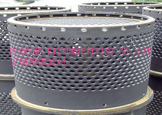 SUS304 / 316 Centers Perforated Metal Tube For Filtration Element