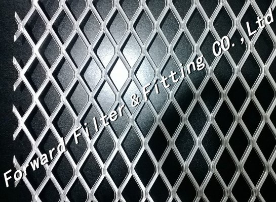 Durable Diamond Hole Expanded Stainless Steel Mesh Powder Coating