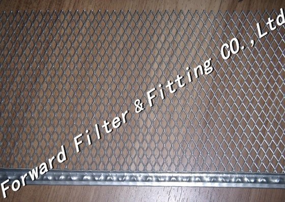 Durable Diamond Hole Expanded Stainless Steel Mesh Powder Coating