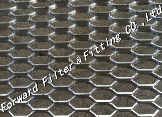 Hexagonal Wire Expanded Metal Mesh Foot Pedal Anti - Skidding