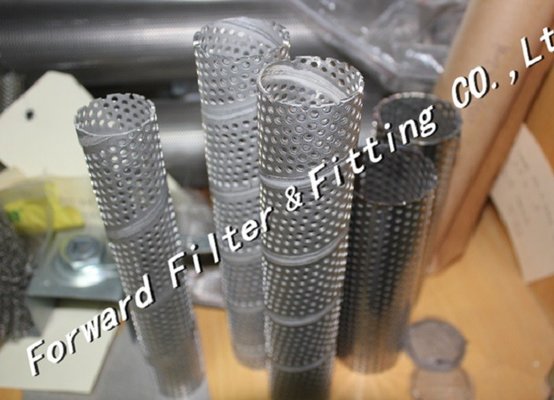 Filter Element Perforated Metal Tube / perforated metal sheeting