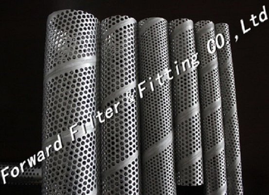 Filter Element Perforated Metal Tube / perforated metal sheeting