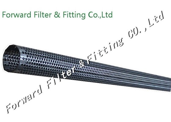 Durable Ss 2.5mm Thick Perforated Metal Tube / 300mm Diameter