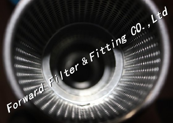Stainless steel Center perforated metal pipe / Customize perforated steel tube