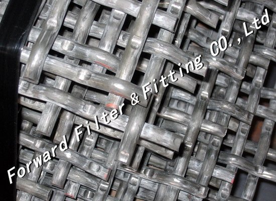 Metal Decorative stainless steel woven wire mesh heat resistant