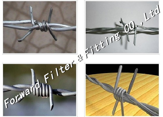 Barbed Mesh Garden Fence Pvc Coated Chain Link Fencing SS302