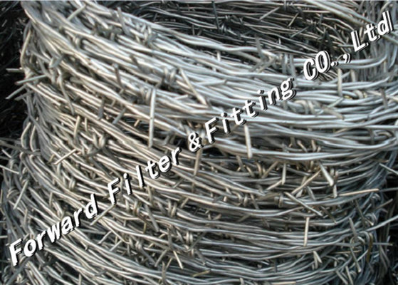 Barbed Mesh Garden Fence Pvc Coated Chain Link Fencing SS302