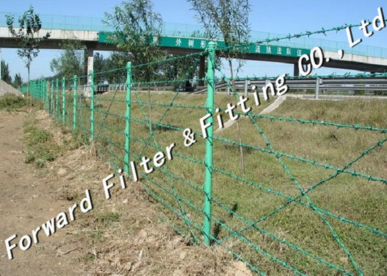 Special 3m Height Pvc Coated Fence Netting Practical Structure
