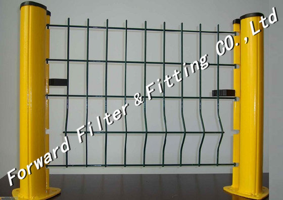 Concise Structure Welded Pvc Coated Fence Stainless Steel Or Aluminum Alloy