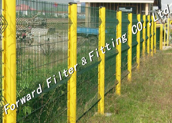 Concise Structure Welded Pvc Coated Fence Stainless Steel Or Aluminum Alloy
