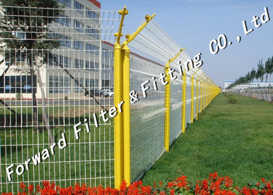 Concise Structure Welded Pvc Coated Fence Stainless Steel Or Aluminum Alloy