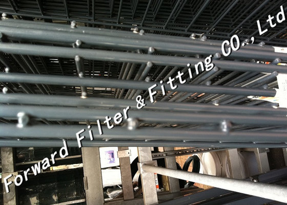 Highly Security Pvc Coated Fence / Oxidation Resisting Black Welded Wire Fence