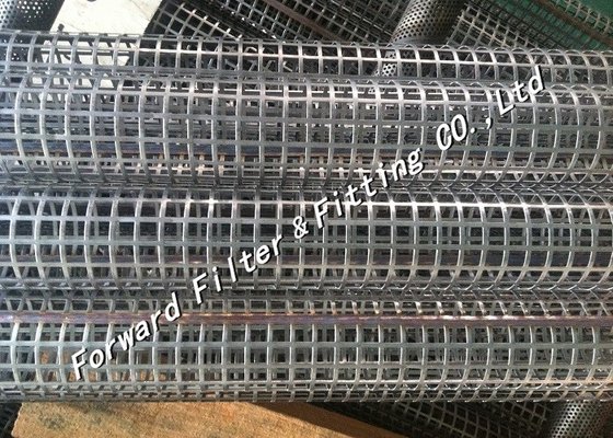 Perforated Metal Tube / Perforated Stainless Steel Pipe Of Filter Element