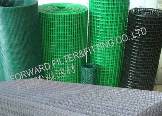 Light Weight PVC Epoxy Coated Welded Wire Mesh / Iron Wire Mesh Filter