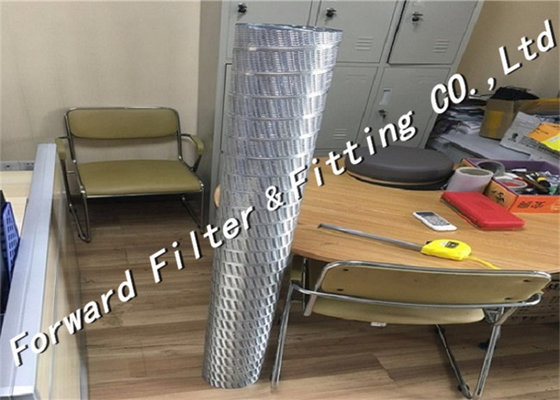 Laboratory Large Diameter Perforated Metal Pipe For Oil / Water / Gas / Sand Filter