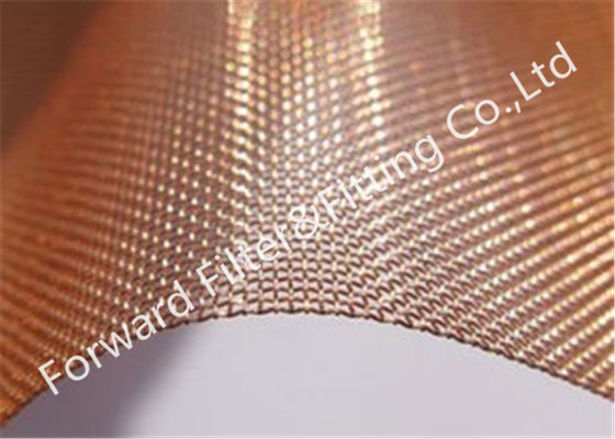Copper metal woven mesh Excellent Electrical And Thermal Conductivity