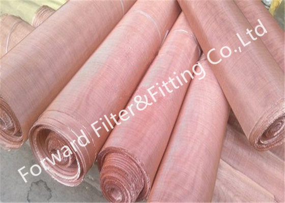 Copper metal woven mesh Excellent Electrical And Thermal Conductivity