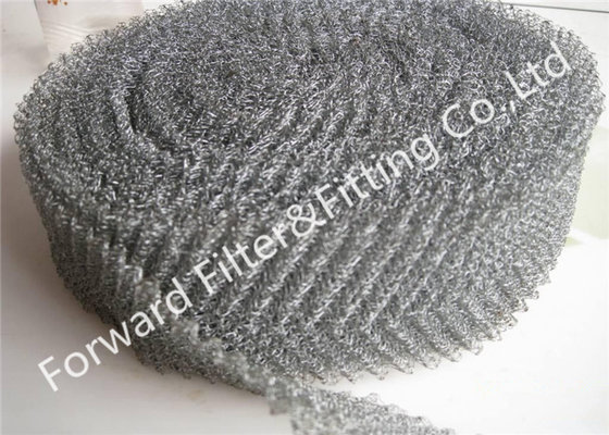 SUS304 / 304L / 316 / 316L Stainless Steel Knitted Wire Mesh for Liquid Filtration