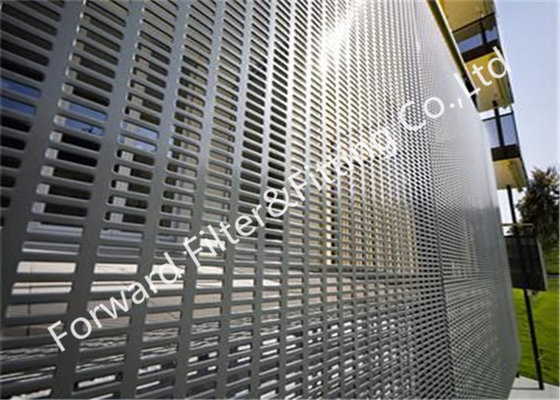 Decorative Stainless Steel Perforated Metal Wall Panels / Fence / Plate
