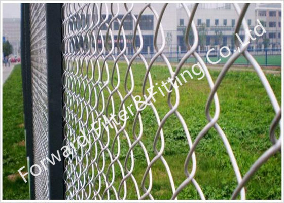 Elegant Appearance Chain Link Wire Mesh Pvc Coated Fence Acid Resisting