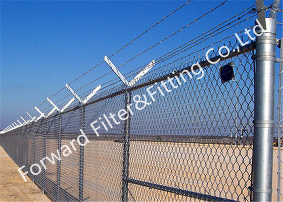 Elegant Appearance Chain Link Wire Mesh Pvc Coated Fence Acid Resisting