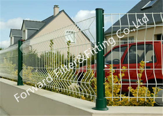 Double Galvanized Steel Welded Wire Mesh Coated Fence Panels For Playground