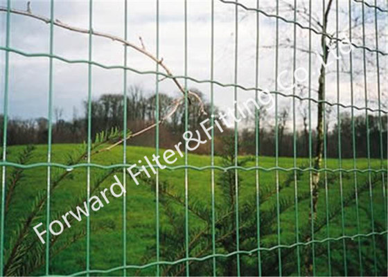 Double Galvanized Steel Welded Wire Mesh Coated Fence Panels For Playground