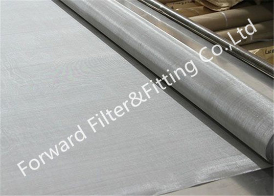 Twill Stainless Steel Woven Wire Mesh Better Filtering Performance