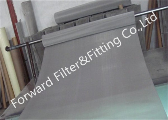 Twill Dutch Weave Stainless Steel Wire Mesh Screen Used To Filter The Heavier Material