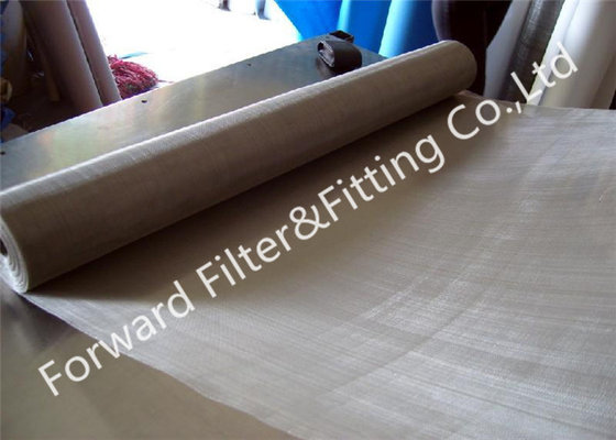 Sus302 / 304 / 304l / 316l / 316 Stainless Steel Wire Mesh Screen Silver