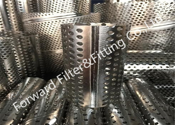 Various kinds Shape of Hole Longitudinal Welded Perforated Tube