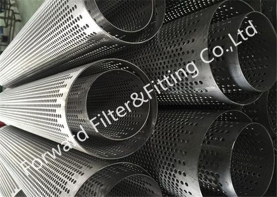 Various kinds Shape of Hole Longitudinal Welded Perforated Tube