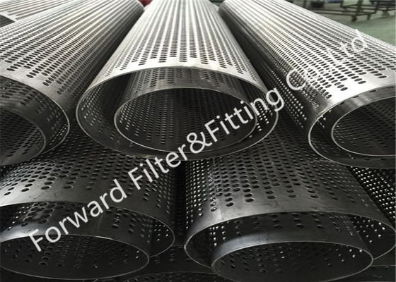 Various kinds Shape of Hole Longitudinal Welded Perforated Tube