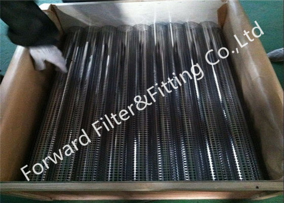 Various kinds Shape of Hole Longitudinal Welded Perforated Tube