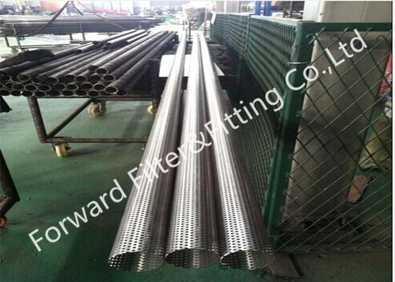 Stainless steel perforated exhaust tube / perforated cylinder / perforated filter