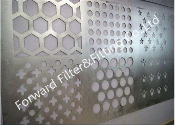 SUS304 / 316 / 3003-H14 / 5052-H32 Stainless Steel Square Hole Perforated Sheet Metal