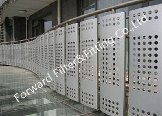 SUS304 / 316 / 3003-H14 / 5052-H32 Stainless Steel Square Hole Perforated Sheet Metal