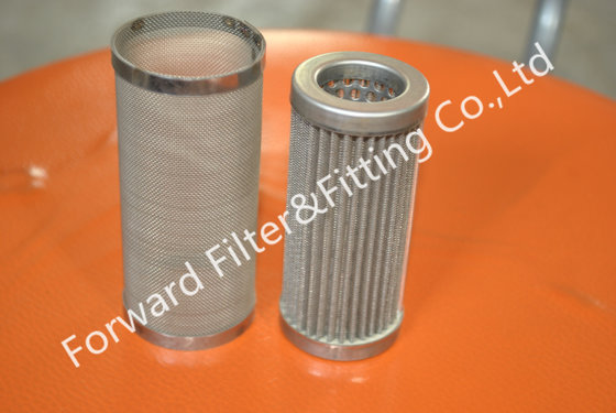 High Strength Stainless Steel Filter Mesh Cartridge Tube Oil Return