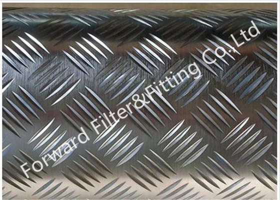 Lightweight Anti Skid Perforated Metal Sheeting Plate Customized