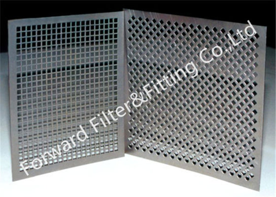 Aperture Stainless Steel Perforated Sheet Square Hole Perforated Metal Plate