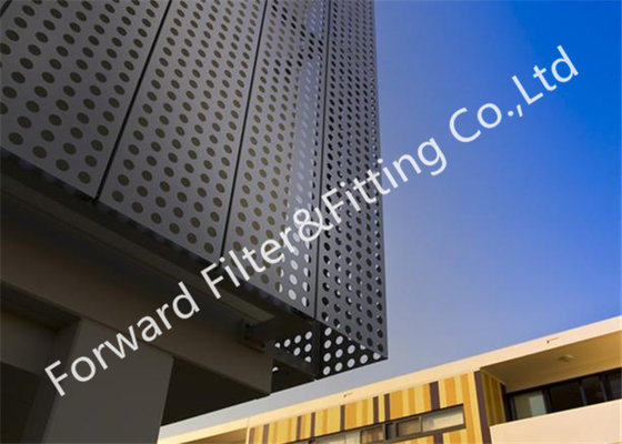 Aperture Stainless Steel Perforated Sheet Square Hole Perforated Metal Plate