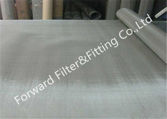 Nickel Stainless Steel Wire Mesh Rolls Plain Weave SS Wire Cloth