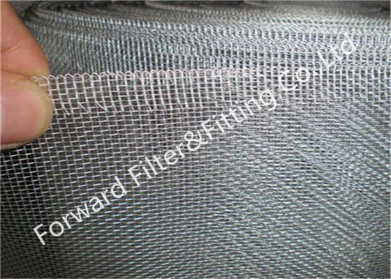 Nickel Stainless Steel Wire Mesh Rolls Plain Weave SS Wire Cloth